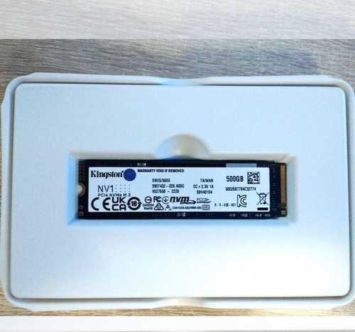 Ssd m2 Kingston 500gb nvme