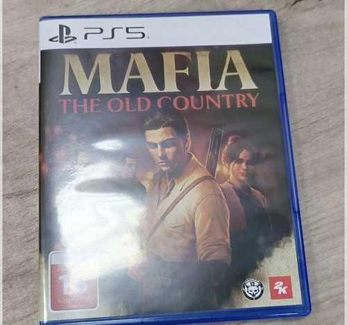 Mafia the old country ps5 диск