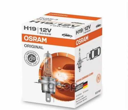 Лампа H19 12V 55/60 PU43t-3 64181L Osram