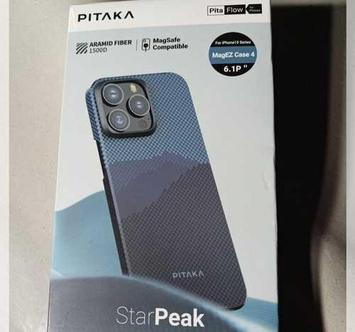 Чехол Pitaka MagEZ Case 4 для iPhone 15, кевлар