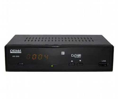 Цифорвой TV-тюнер сигнал electronics HD-200