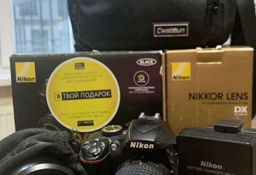 Nikon D3400 18-55 VR Kit + объектив 35mm 1/8