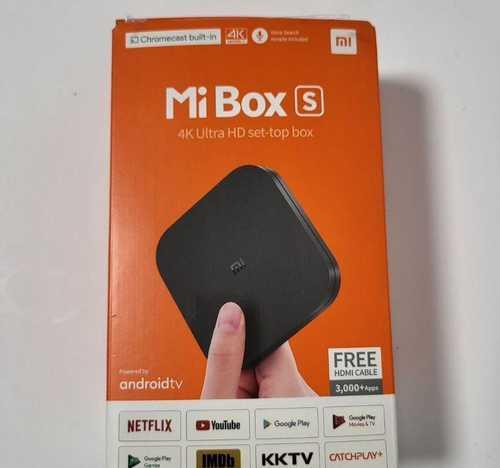 SMART tv приставка xiaomi mi box s