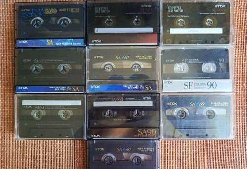 Аудиокассеты (тип 2, TDK, Sony и другие)