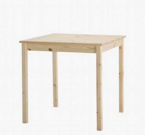 Стол деревянный IKEA ingo 75*75, сосна