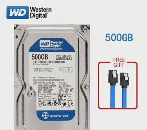 Жесткий диск Western Digital 3.5" HDD 500GB 6GB/s
