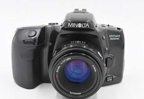 Плёночный фотоаппарат Minolta Dynax 500si