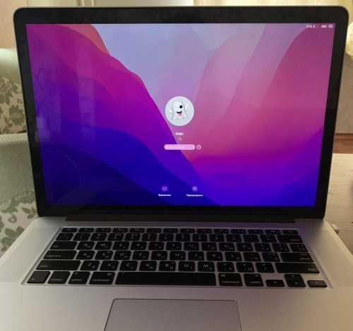 Apple macbook pro 15 2015