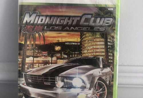Игра для xbox 360, Midnight Club, в упаковке