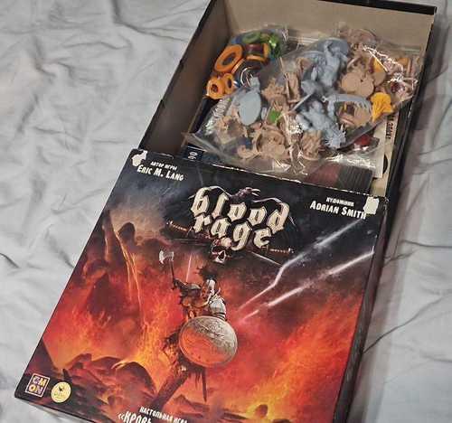 Кровь и ярость (blood rage) настольная игра и допы