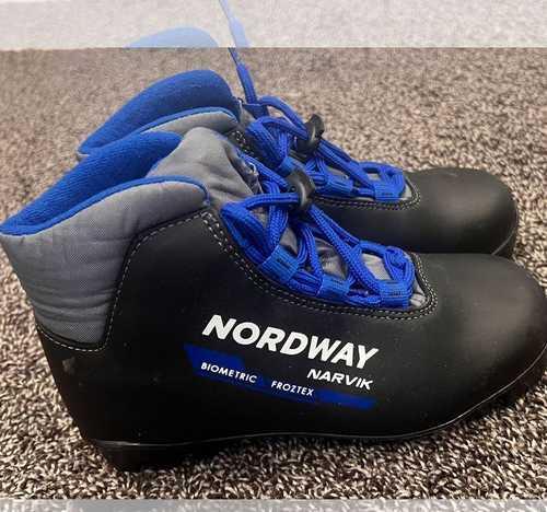 Ботинки для беговых лыж детские Nordway NNN 34