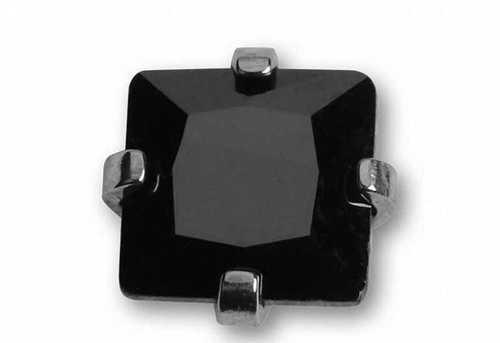 Накрутка black square crystal 1.2мм