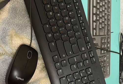 Комплект клавиатура + мышь Logitech Desktop MK120