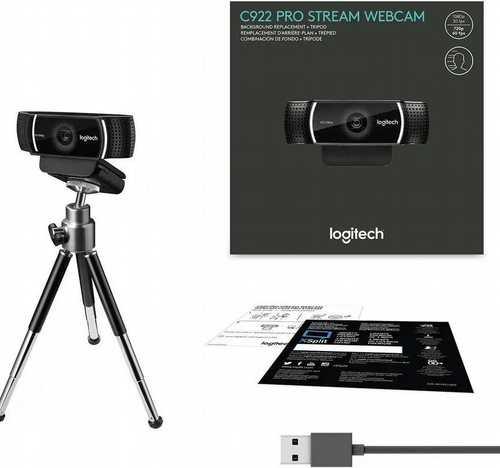 Веб-камера Logitech C922 Pro Stream