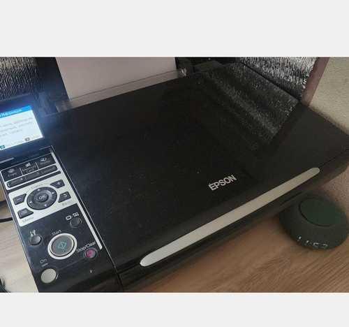 Мфу Принтер струйный epson tx400 с пзк картриджами