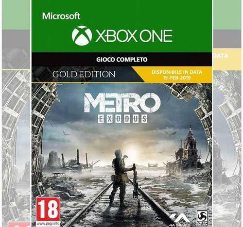 Metro exodus gold edition xbox ключ ONE series X/S