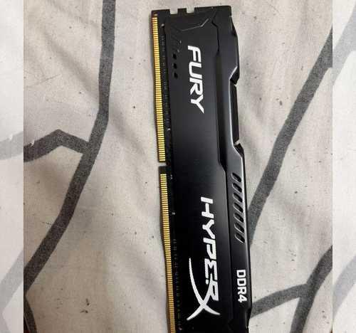 Оперативная память ddr4 hyperx fury 8gb