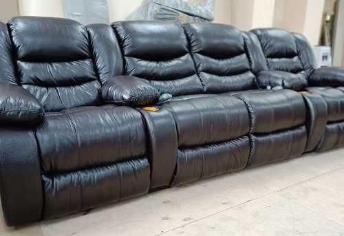 Роскошный 4х местный диван с реклайнерами