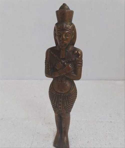 Статуэтка интерьерная Фараон бронза