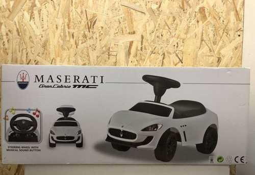 Машинка-каталка Maserati / Mercedes
