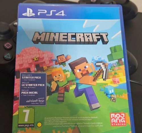 Minecraft ps4 диск