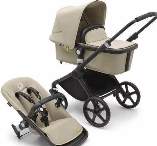 Коляска 2в1 bugaboo fox cub desert beige