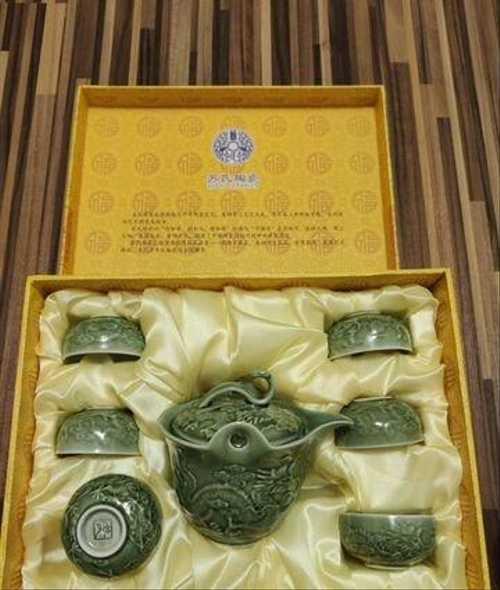 Сервиз чайный китайский керамика