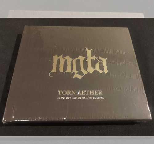 Mgla – Torn Aether CD фирменный запечатанный