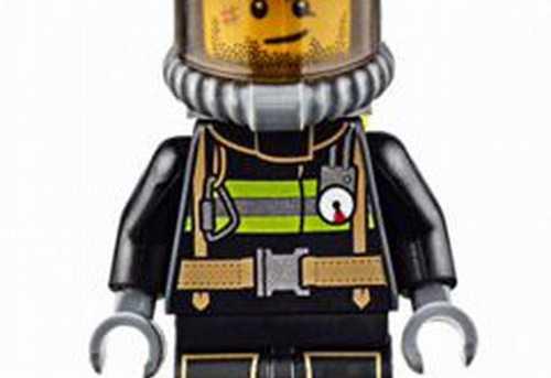 Минифигурка Lego Fire - Reflective Stripes with U