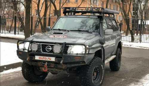 Шноркель на Nissan Patrol Y61 рейстайлинг