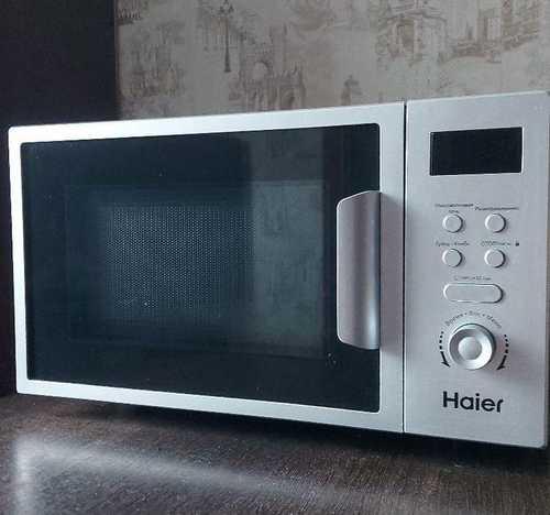 Микроволновая печь С грилем haiier HMX-DG207S