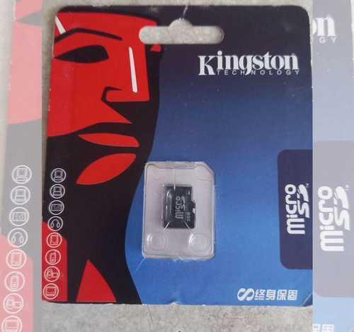 Карта памяти MicroSD 2 GB kingston