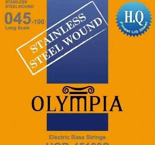 Струны для бас-гитары Olympia HQB45100S