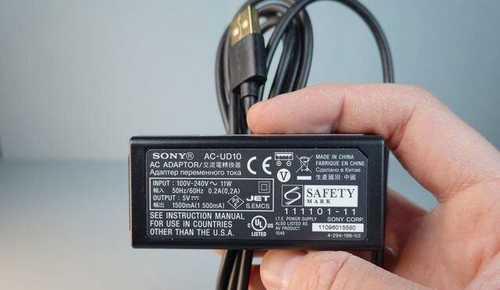Micro USB З/У Sony AC-UD10 + 3.6 метров провода