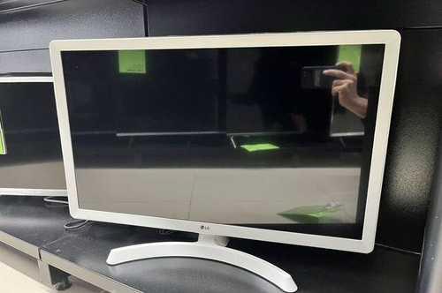 28" (70 см) Телевизор LG Белый SmartTV 28TN515S-WZ