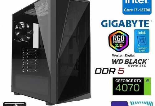 I7-13700/32 GB DDR5/RTX 4070 12Gb/SSD 1Tb pcie4/Wi