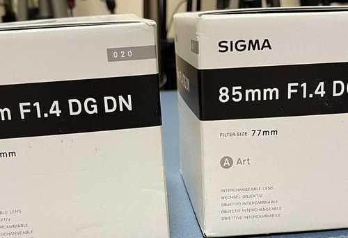 Sigma AF 85MM F1.4 DG DN (A) sony E Новый