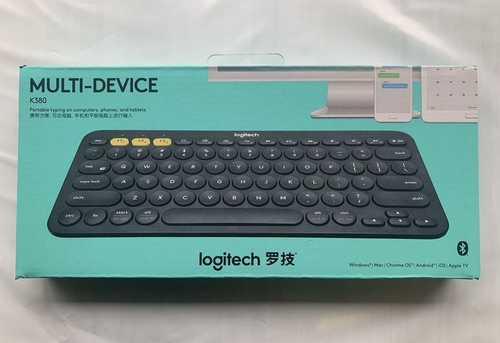 Клавиатура Logitech K380, черная