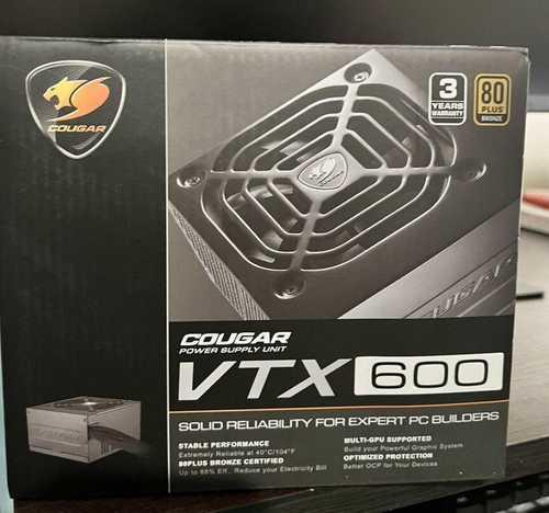 Блок питания 600w cougar