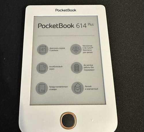 Электронная книга PocketBook 614 Plus (white)
