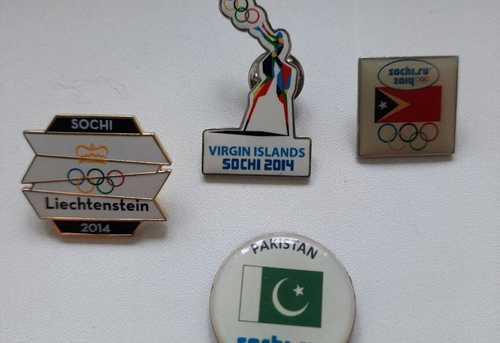 Олимпийские значки Сочи 2014