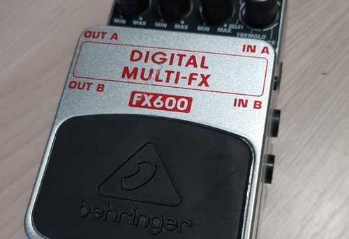 Педаль для гитары behringer fx600