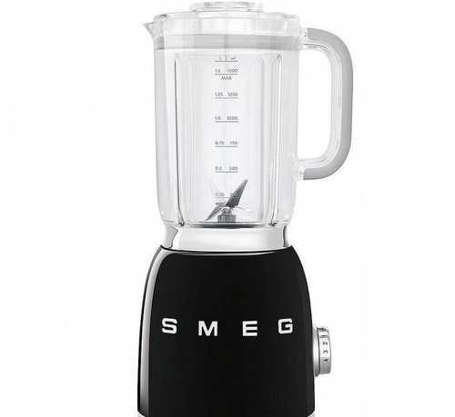 Стационарный блендер Smeg BLF01bleu, черный