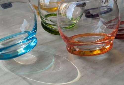 Набор стаканов неваляшек Crazy, стеклянная посуда