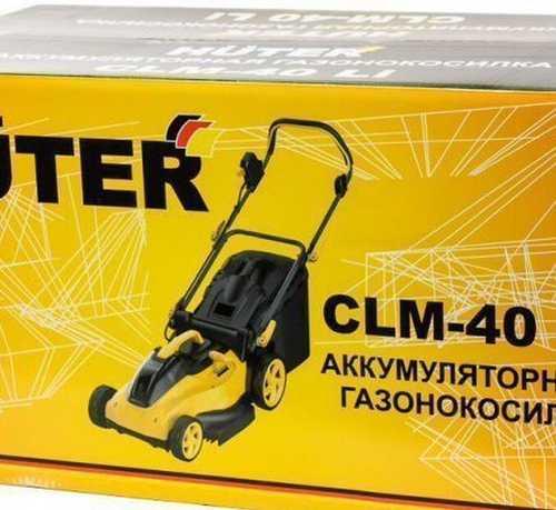 Газонокосилка аккумуляторная Huter CLM-40 Li