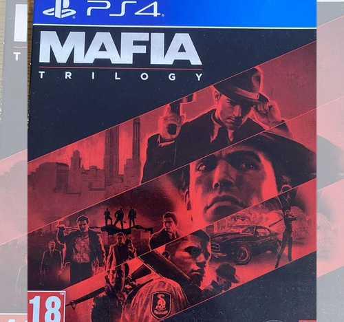 Игра на PS 4 Mafia trilogy