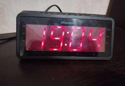 Часы будильник с радио