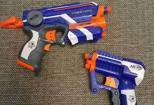 Оригинал Nerf fire strike + nerf trial ex3