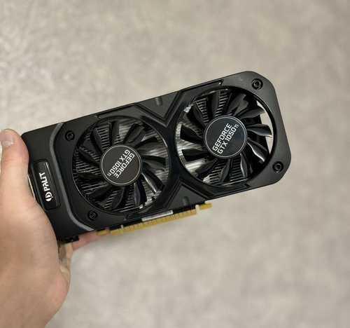 Видеокарта GTX 1050 TI palit dual 4GB gddr5