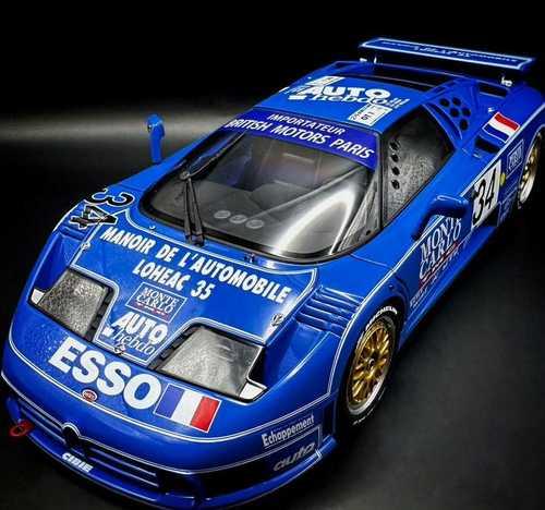 Масштабная модель 1/18 bugatti EB110 Le Mans 1994